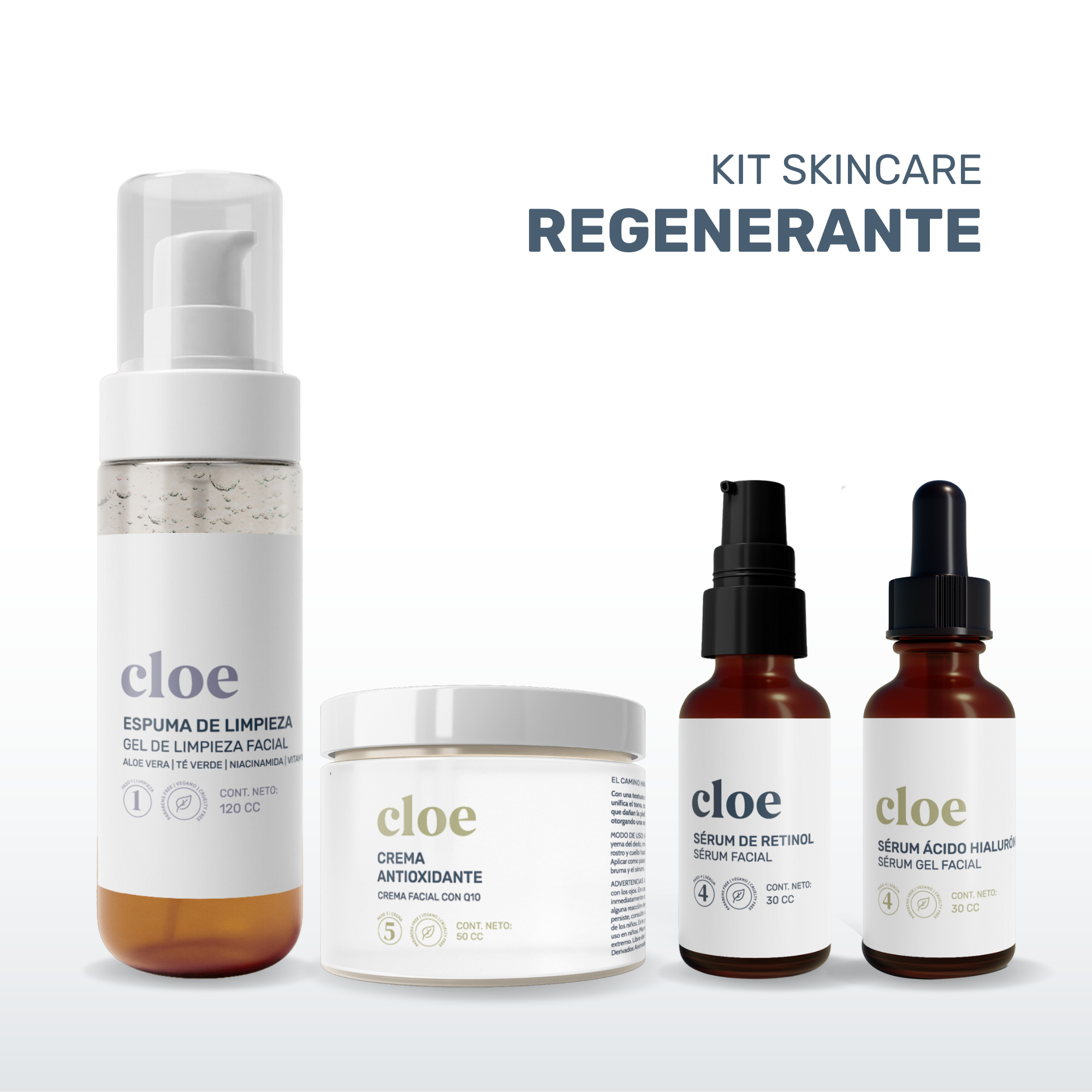 KIT REGENERANTE – Cloe Test